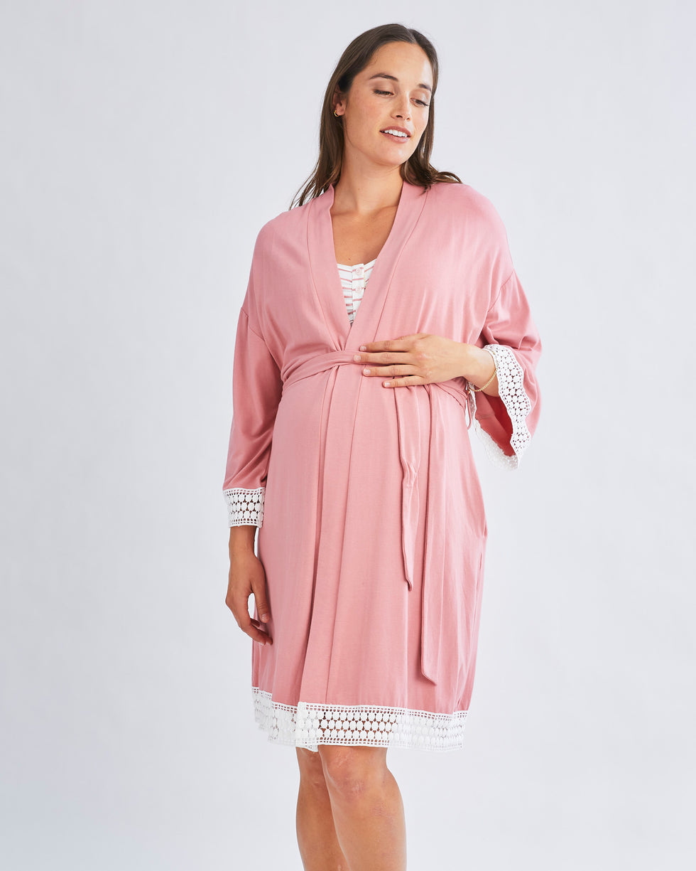Delivery Gowns & Robes for Hospital Stay – Angel Maternity Australia