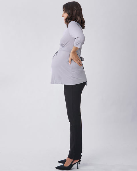 Maternity Work Pants: Power Through in Style and Comfort – Angel ...