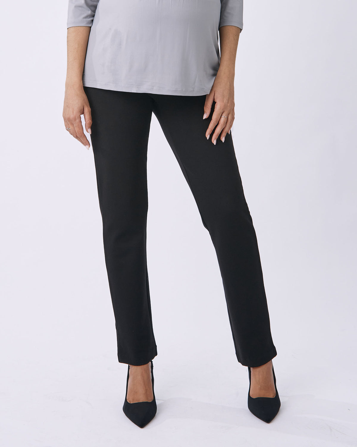 Maternity Work Pants: Power Through in Style and Comfort – Angel ...