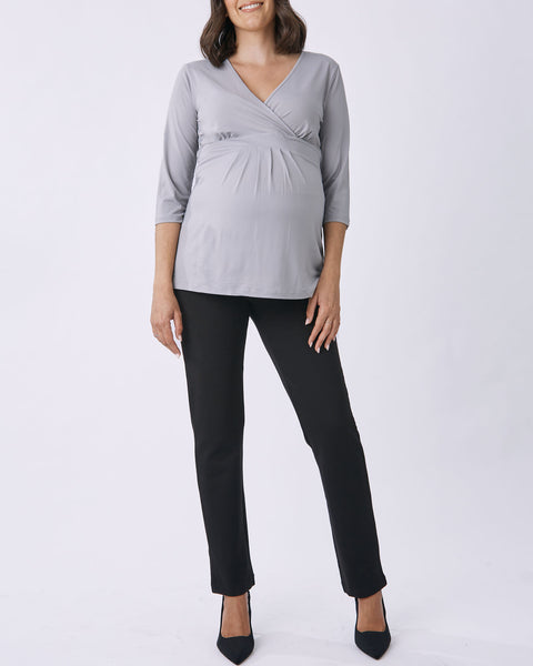 Maternity Work Pants: Power Through in Style and Comfort – Angel ...