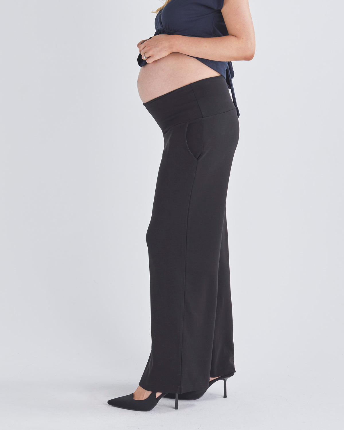 Maternity Work Pants: Power Through in Style and Comfort – Angel ...